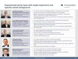 TC company presentation short | PDF