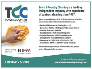 Town & Country Cleaning - Summary Example Cleans | PPTX