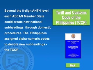 Tccp tariff classification | PPT