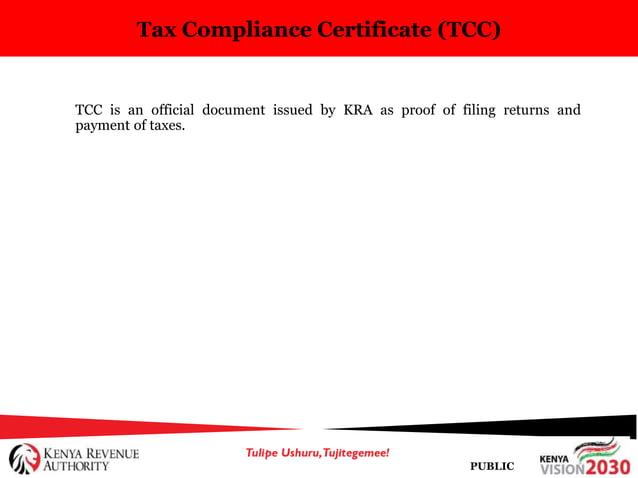 Tcc slideshare | PPT