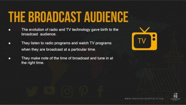 The Evolution of Social Media Audience and how it Impacts the Church