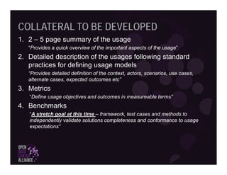 Open Data Center Alliance Workgroups, Usage Models and Roadmap Structure | PDF