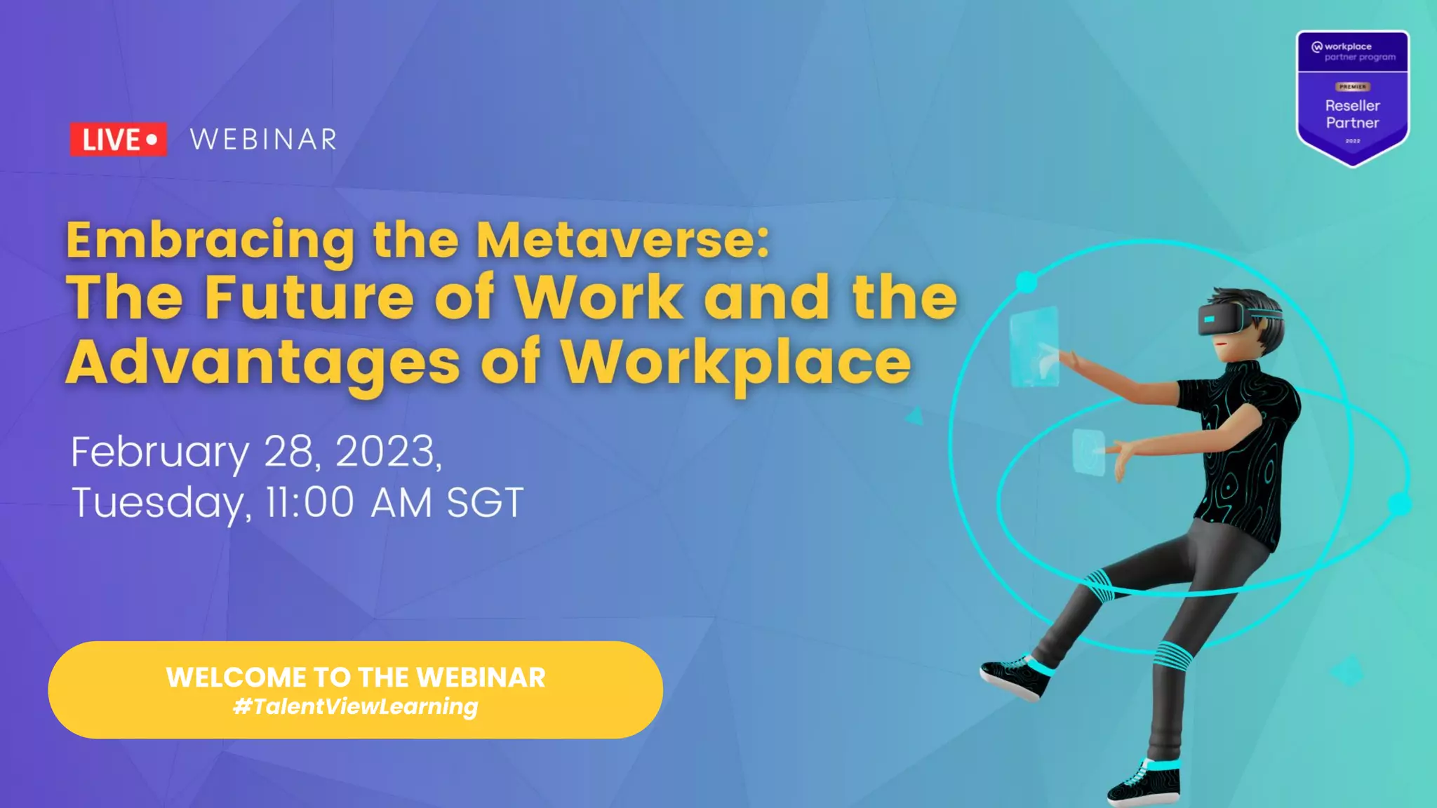 Webinar: Embracing the Metaverse: The Future of Work and the Advantages ...
