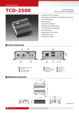 Tcd 2500 ds-120326 | PDF