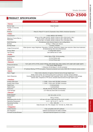 Tcd 2500 ds-120326 | PDF