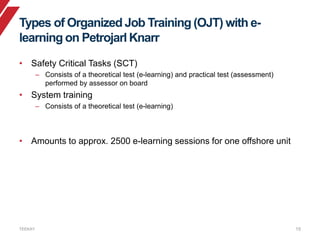 Tcd2015 teekay bruk av trainingportal | PPT