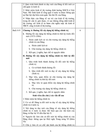 Tcdb014 duong loi cm cua dang csvn | PDF