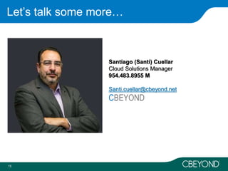 Let's talk CLOUD! | PPTX