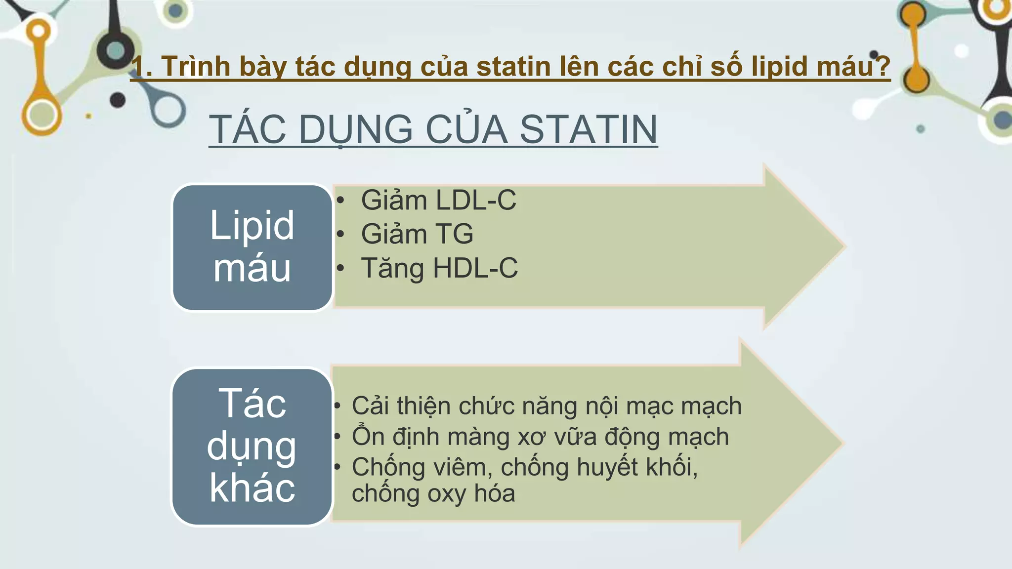 tác dụng của statin lên các chỉ số lipid máu.pptx