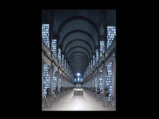 TCD Old Library - Visualisation of space | PPT