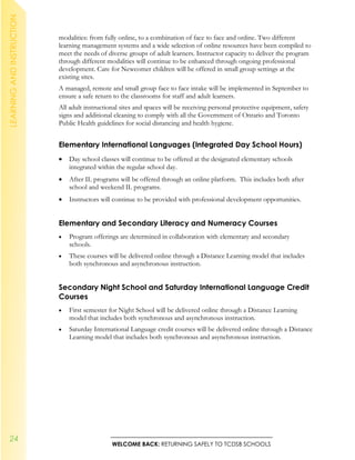 Tcdsb Safe Reopening Schools Action Plan | PDF