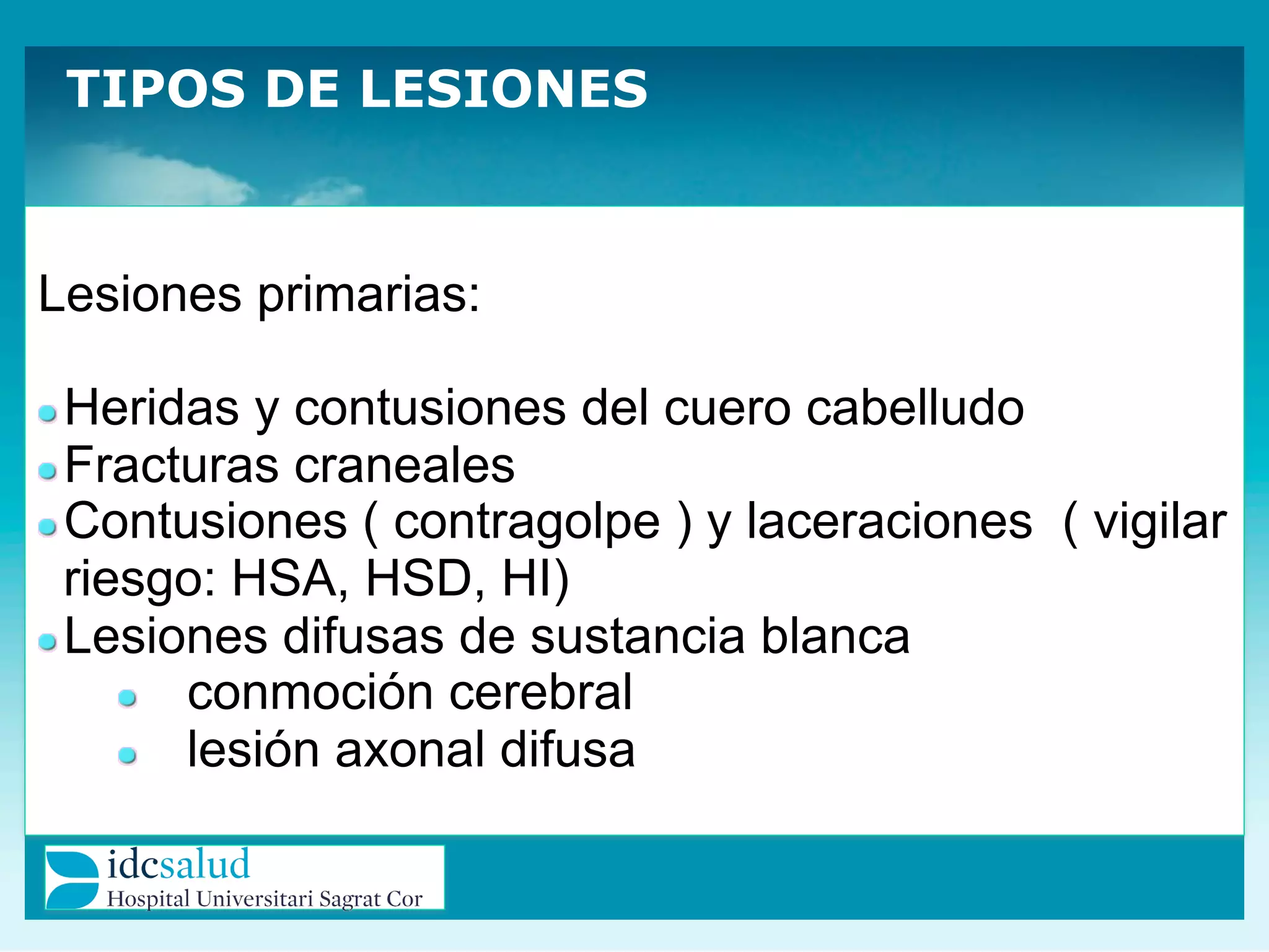 Manejo del traumatismo craneoencefálico leve en urgencias | PDF