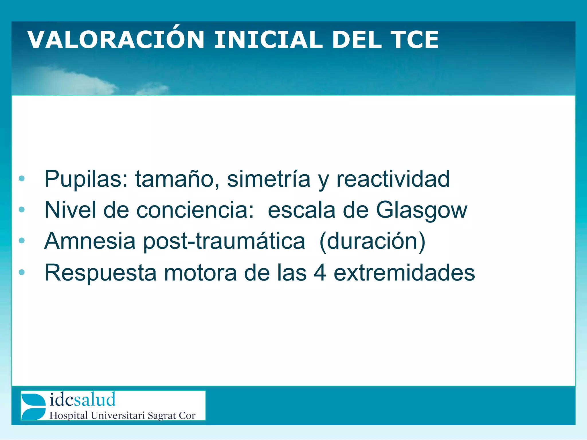Manejo del traumatismo craneoencefálico leve en urgencias | PDF