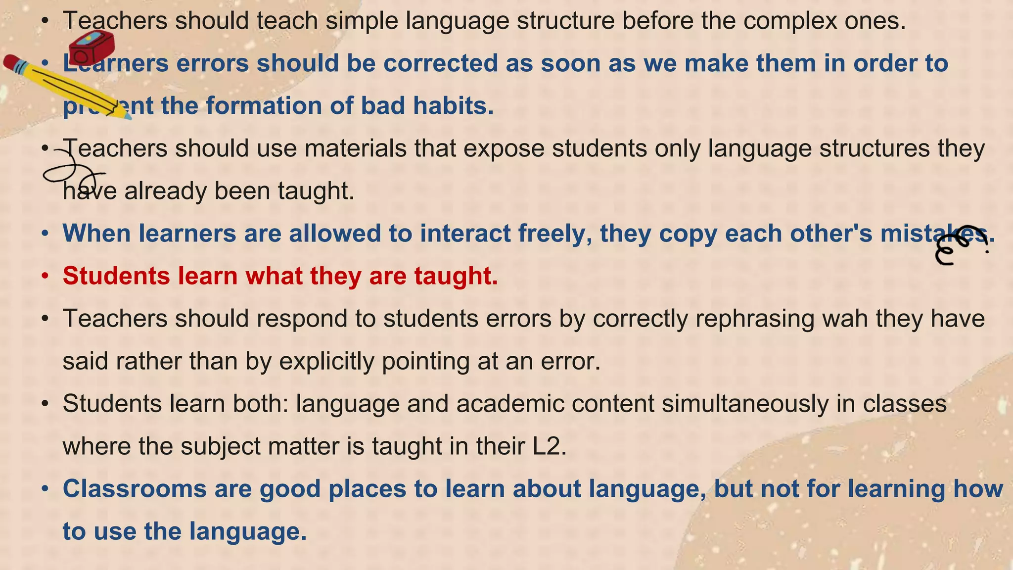 How Languages are Learned by Patsy M. Lightbown and Nina Spada 4th Edt.Li