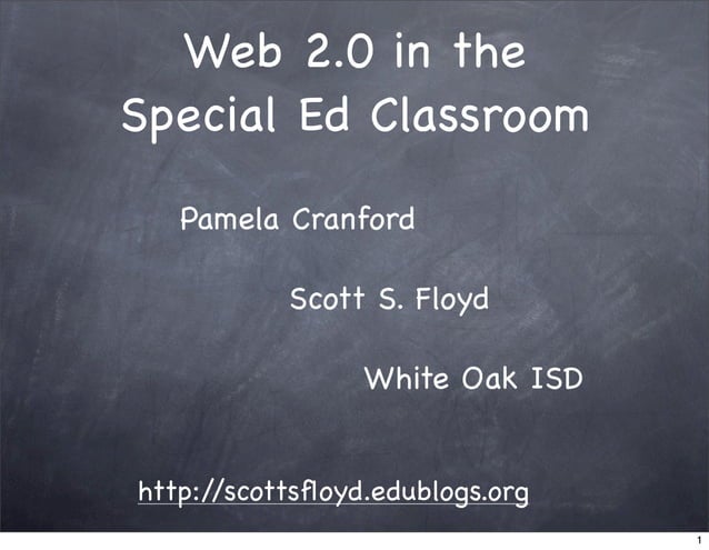 TCEA Spec. Ed. Presentation | PPT