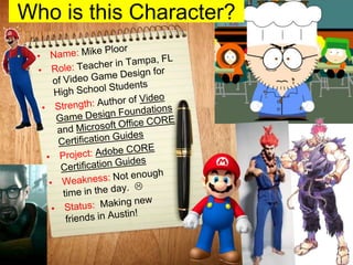 Tcea 2014 Video Game Design for New TEKS | PPTX