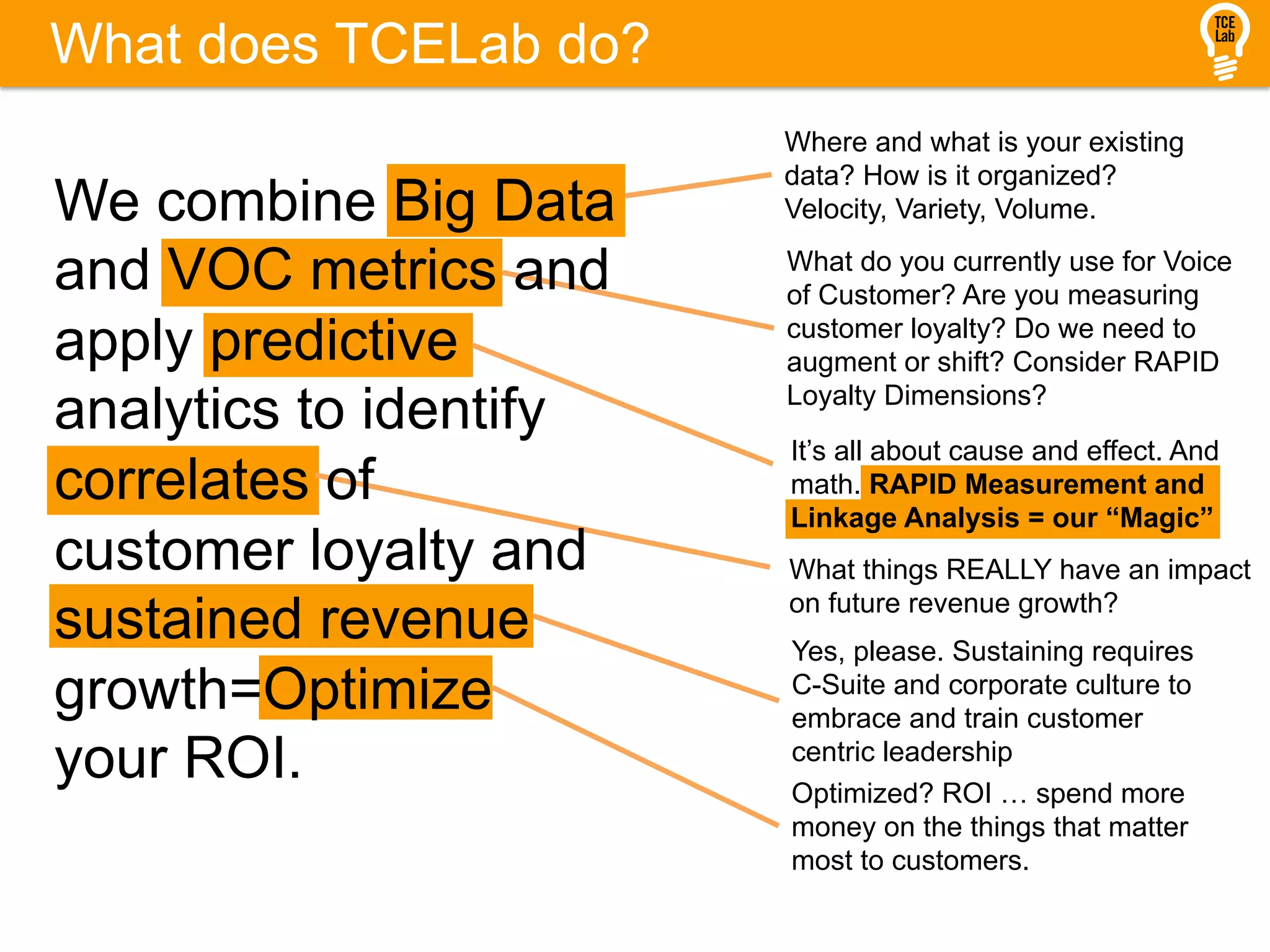 Total Customer Experience Management Overview #TCE #CEM -- The Why ...