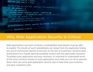 Web Application Security Tips | PPT