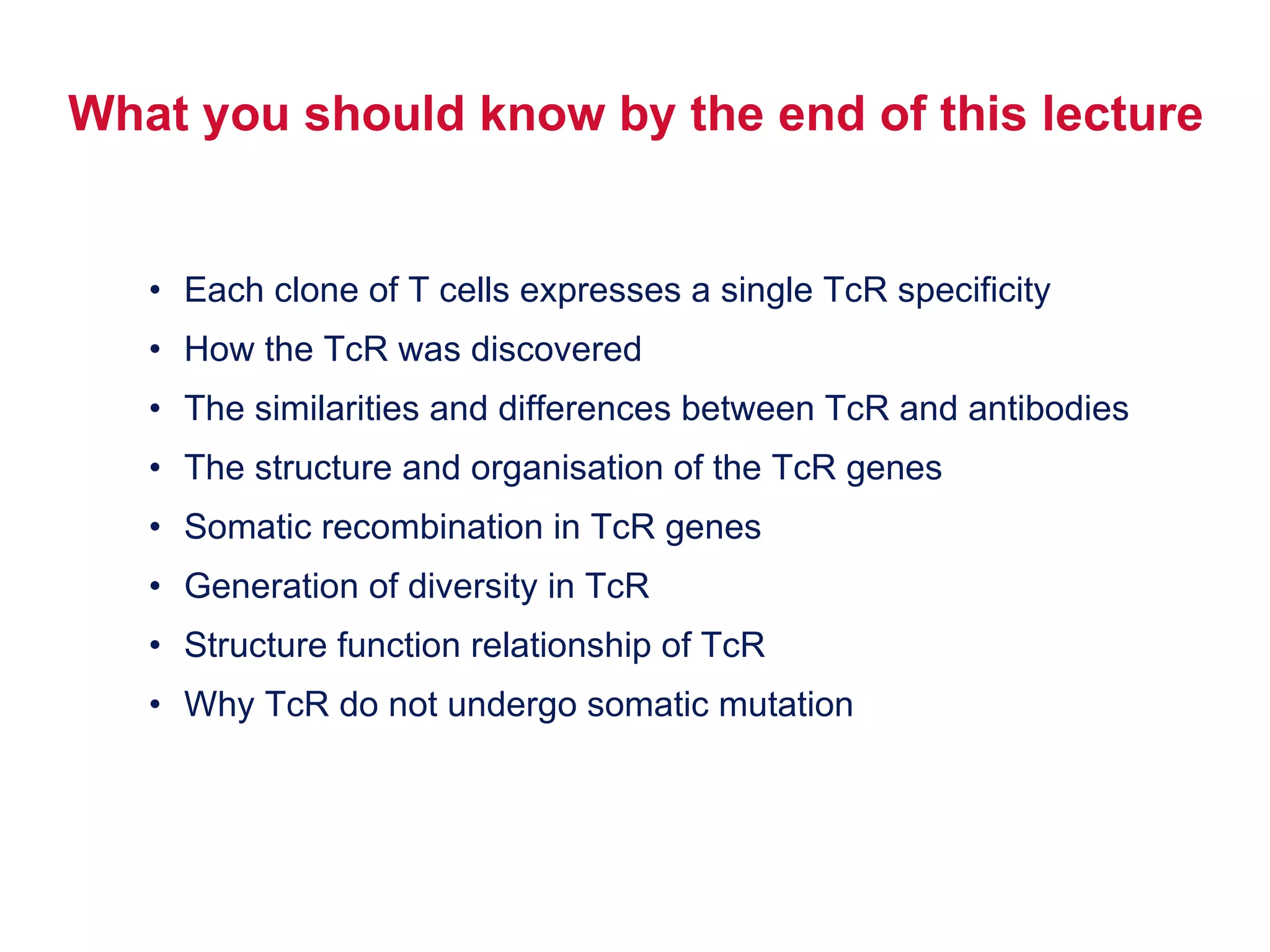 T Cell Antigen Receptor | PPT