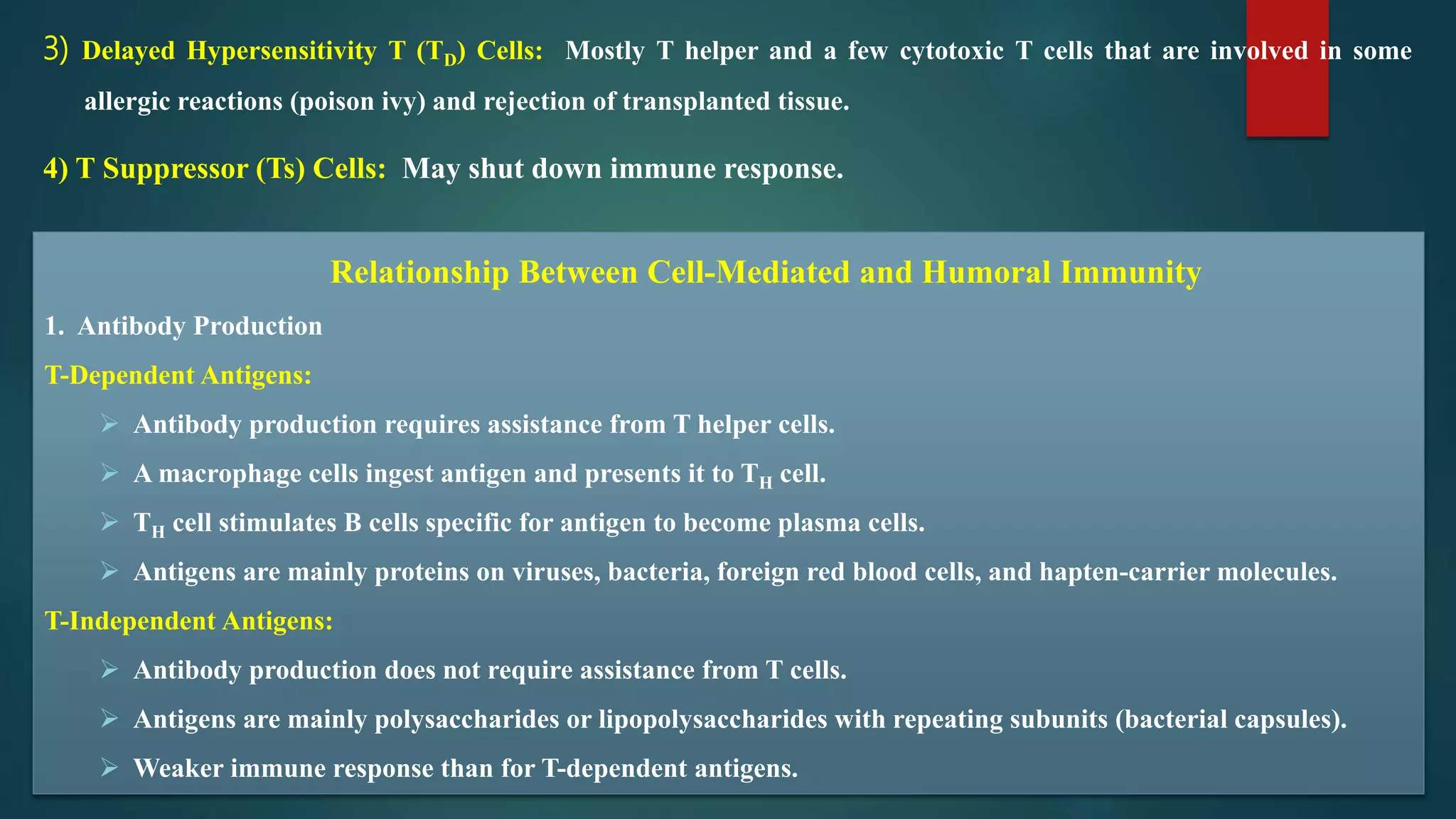 T cell mediated immunity | PPTX