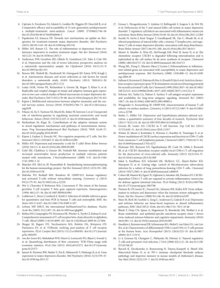 T cell phenotype and t cell receptor repertoire in patients with major ...