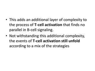 T cell signalling pathway | PPTX