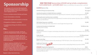 TCEP CONNECT 2019 Sponsor & Exhibitor Prospectus | PDF