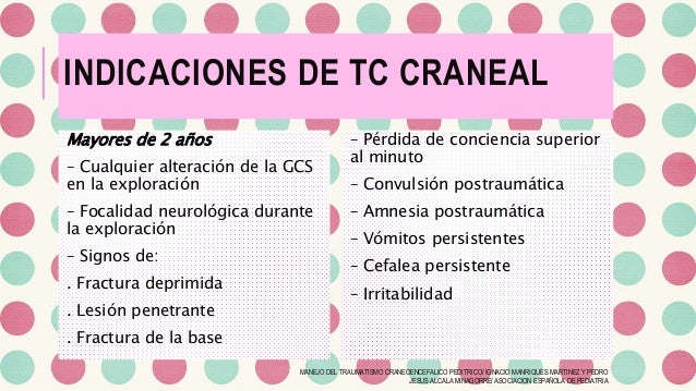 Tce pediatria