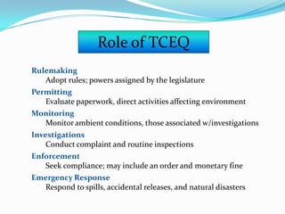 Tceq overview | PPTX