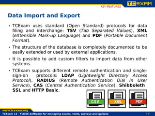 TCExam 12 [ENG] - Computer-Based Assessment | PDF | Computer Software ...