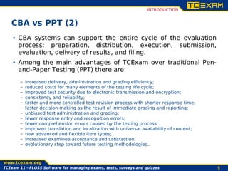 TCExam 12 [ENG] - Computer-Based Assessment | PDF | Computer Software ...