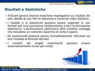 Tcexam 12 [ITA] - Computer-Based Assessment | PPT