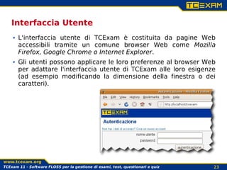 Tcexam 12 [ITA] - Computer-Based Assessment | PPT