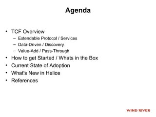 TCF Helios Update - EclipseCon 2010 | PDF