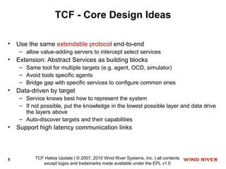 TCF Helios Update - EclipseCon 2010 | PDF