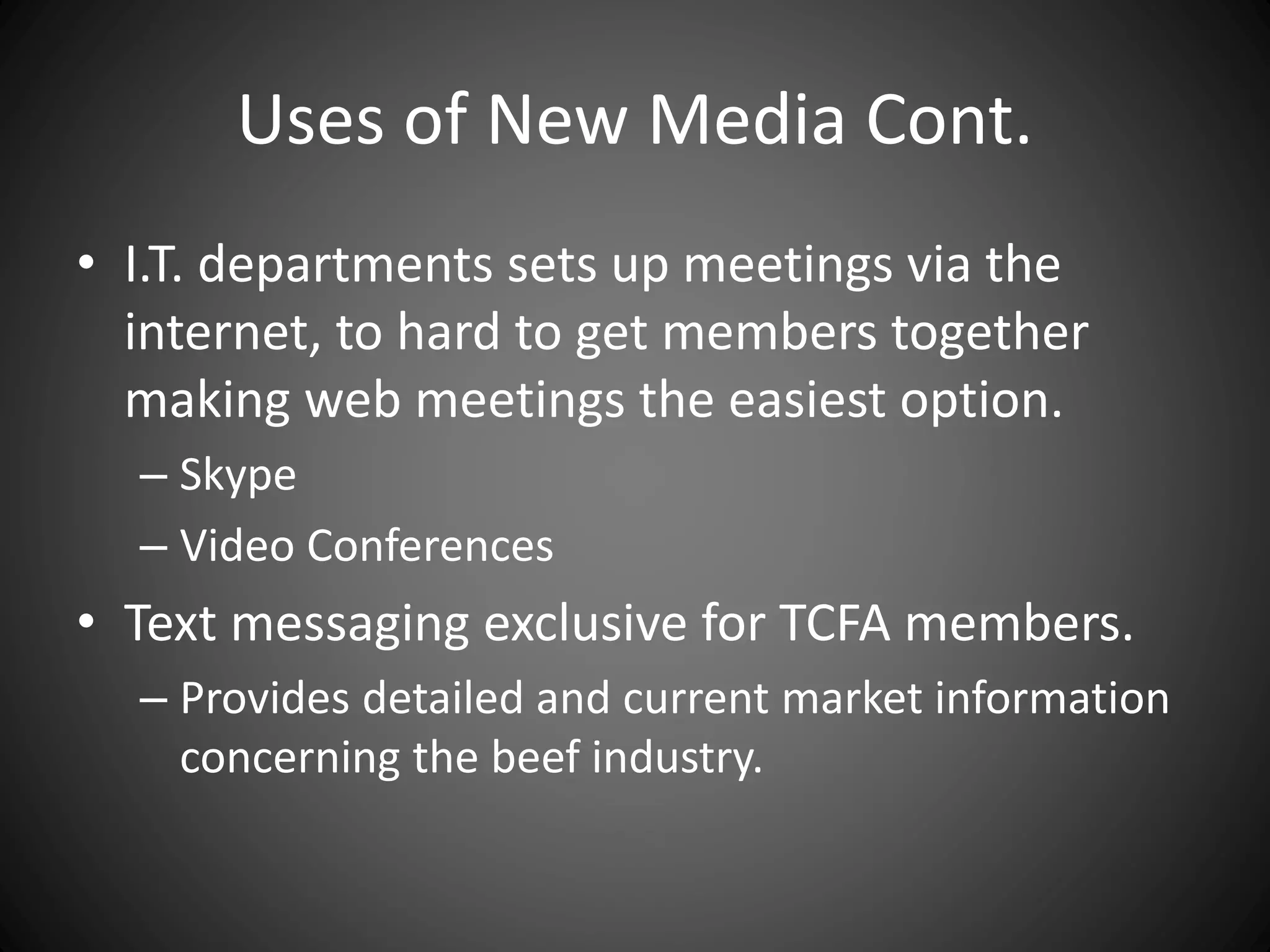 TCFA Case Study | PPT