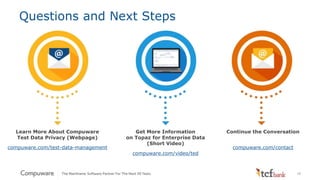 The Importance of Data for DevOps: How TCF Bank Meets Test Data ...
