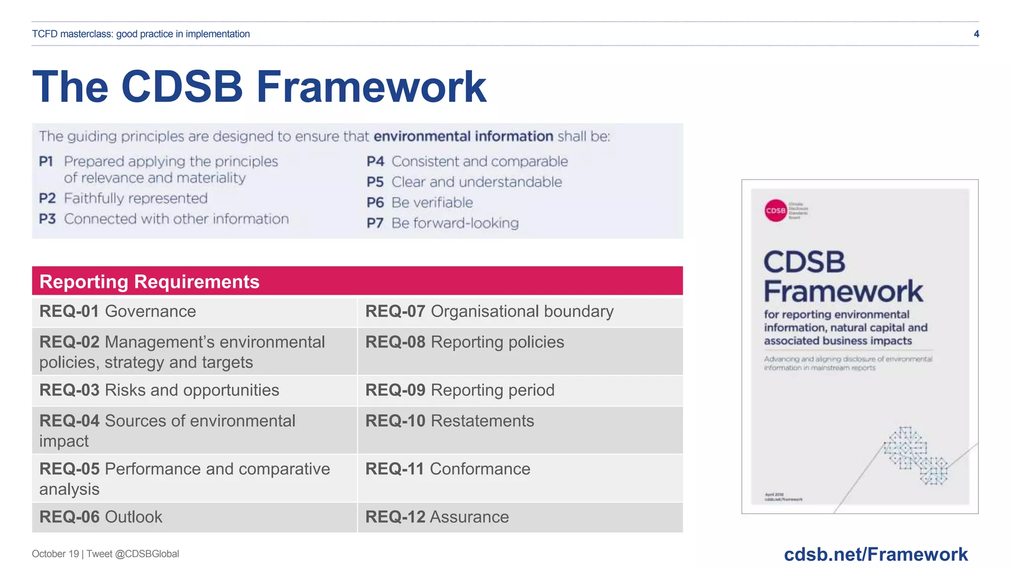 TCFD Good Practice Handbook Webinar Slides | PPTX