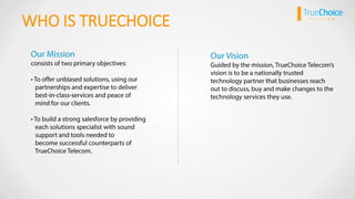 True Choice Telecom | PPT