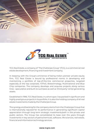 Company Profile - TCG Real Estate | PDF