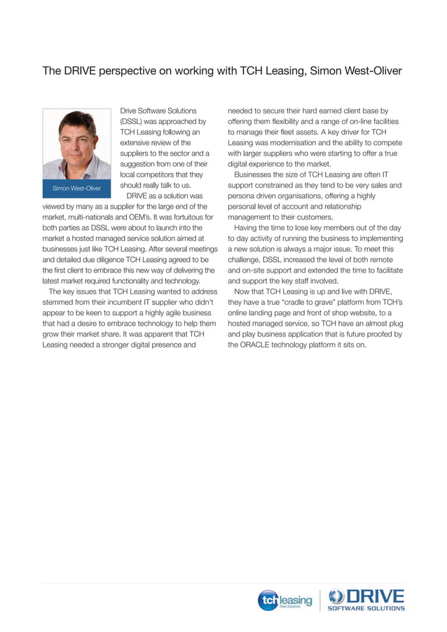 Tch case study 2 010517 | PDF