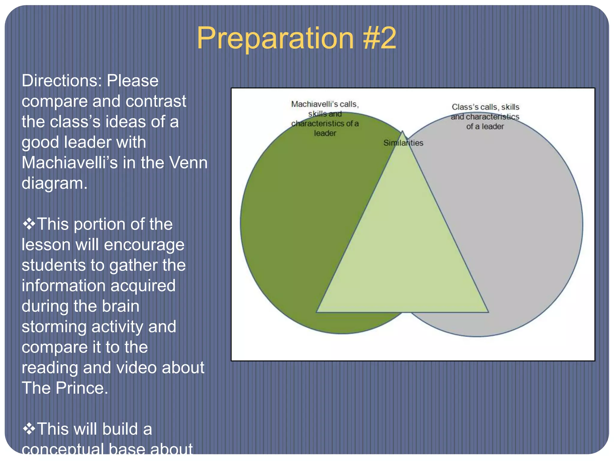 Machiavelli's The Prince Lesson | PPTX