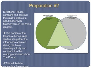 Machiavelli's The Prince Lesson | PPTX