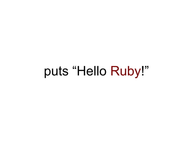 Ruby Programming Language Pdf Programming Languages Computing