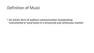 Music | PPT