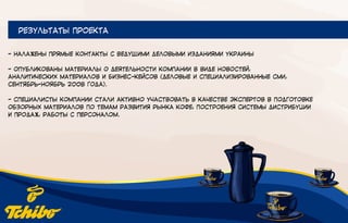 Tchibo Coffee Meetings | PPT
