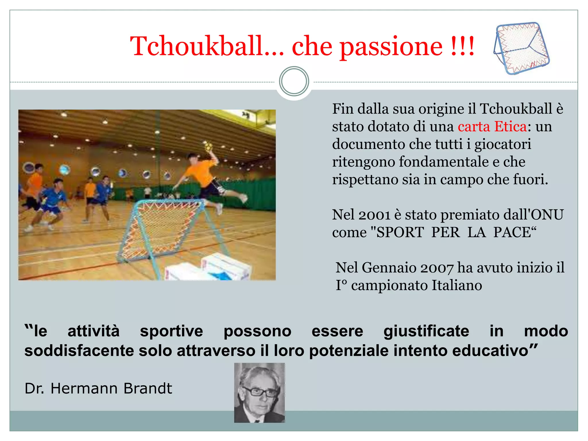 Tchoukball | PPTX