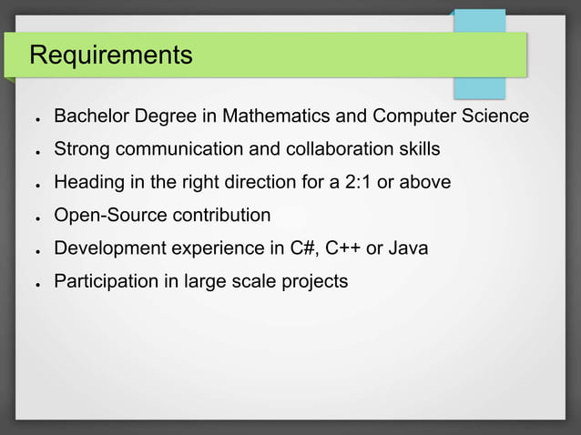 TCI Career Project | PPT
