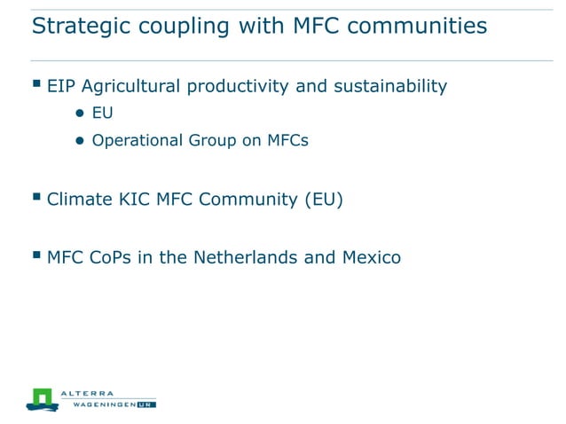 TCI2013 Metropolitan food clusters: The strategic capacity of regional ...