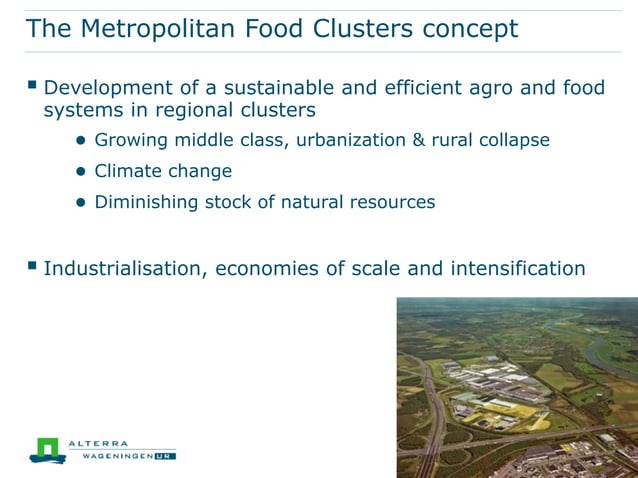 TCI2013 Metropolitan food clusters: The strategic capacity of regional ...